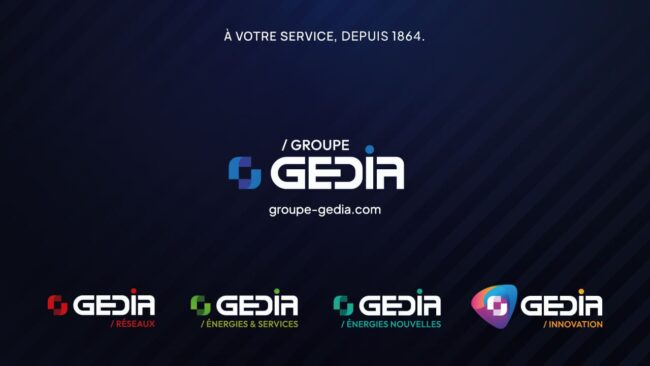 Gedia fête ses 160 ans : un nouveau logo pour un nouvel élan - Groupe Gedia