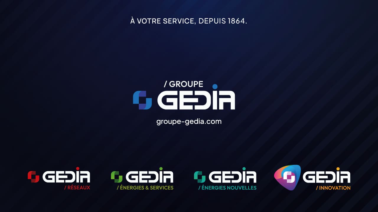 Gedia fête ses 160 ans : un nouveau logo pour un nouvel élan - Groupe Gedia